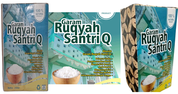 Telah dibuka Distributor Tunggal Garam Ruqyah Santri-Q untuk Wilayah ...